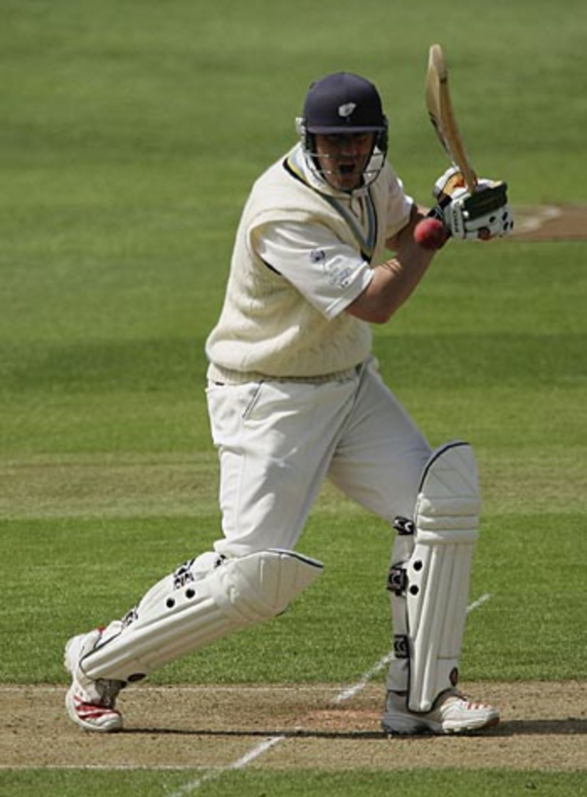 Anthony McGrath punches through the covers | ESPNcricinfo.com
