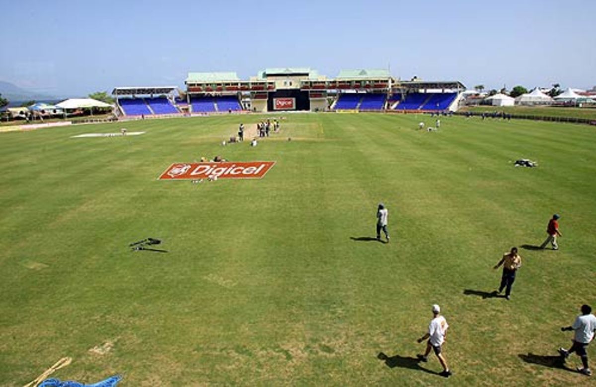 The newly-constructed Warner Park in Basseterre | ESPNcricinfo.com