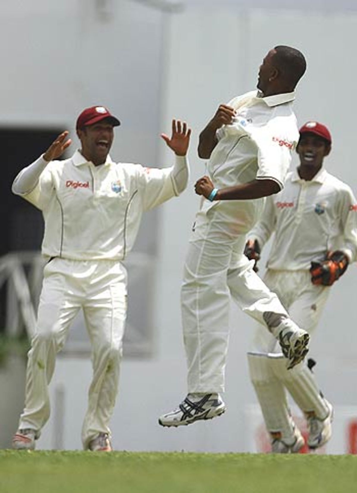 Brian Lara took an easy catch at slip to dismiss Virender Sehwag ...