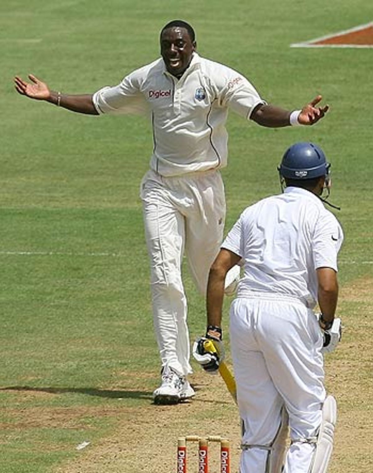 Pedro Collins removed Wasim Jaffer for 43 | ESPNcricinfo.com