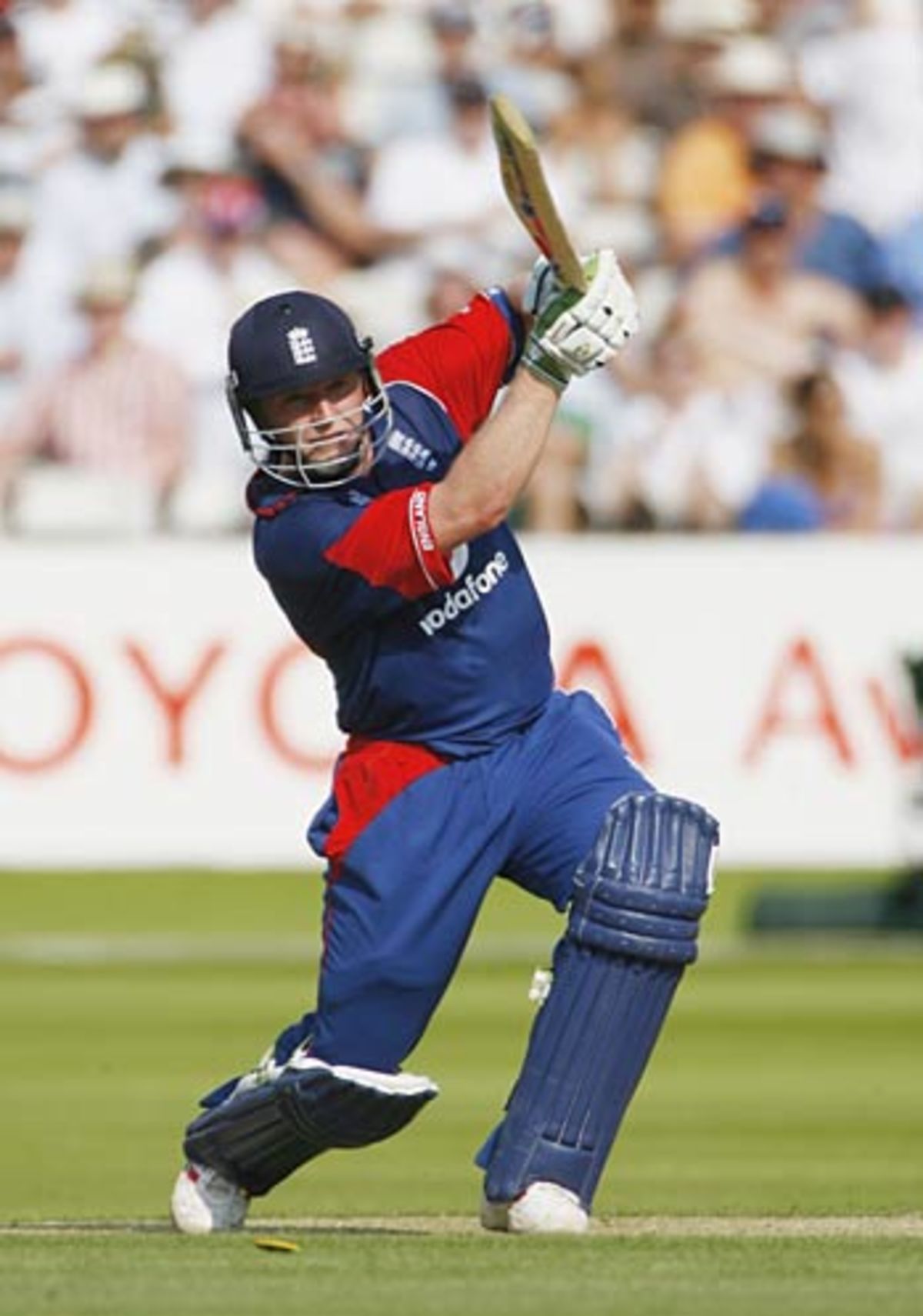 Jamie Dalrymple was one of the few bright spots for England at Lord's ...