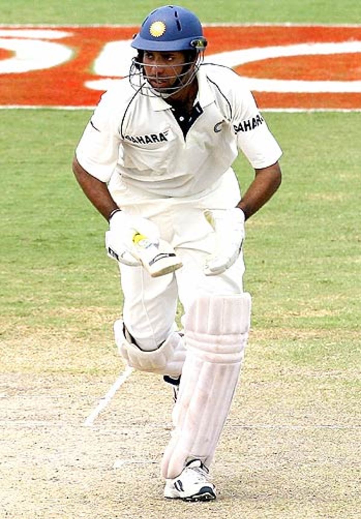 VVS Laxman and Mahendra Singh Dhoni added 61 runs for the sixth wicket ...