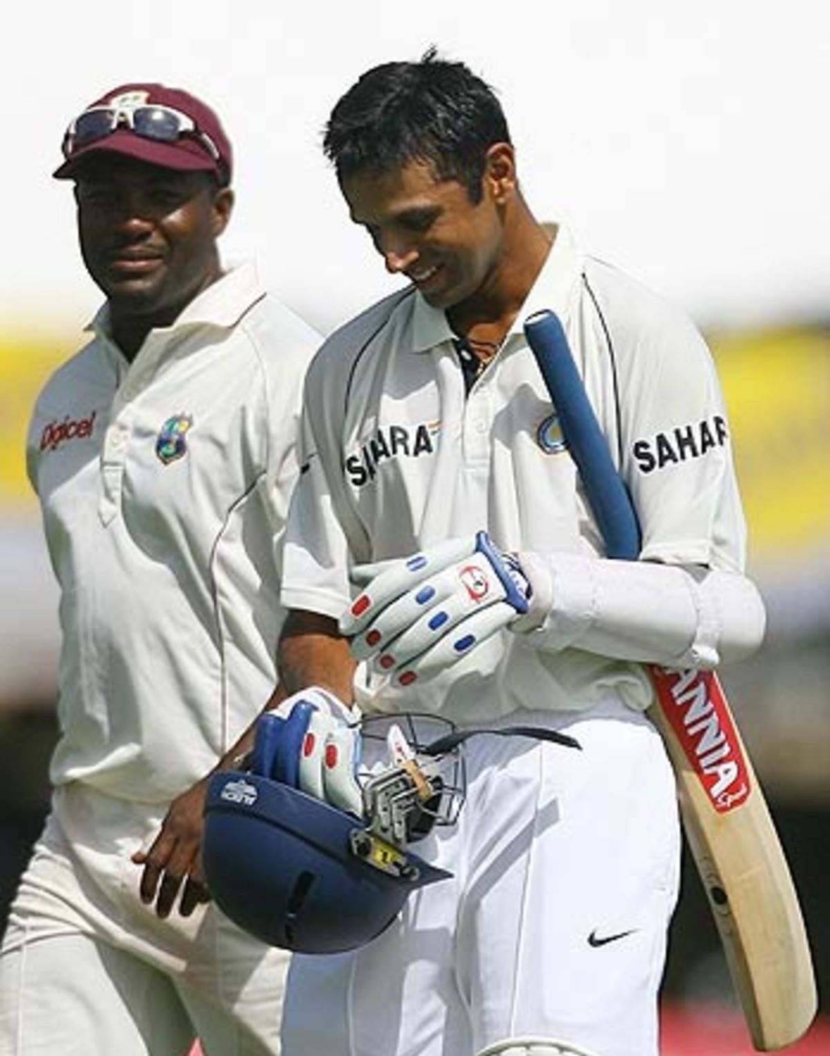 Brian Lara and Rahul Dravid will pit their wits against each other one ...