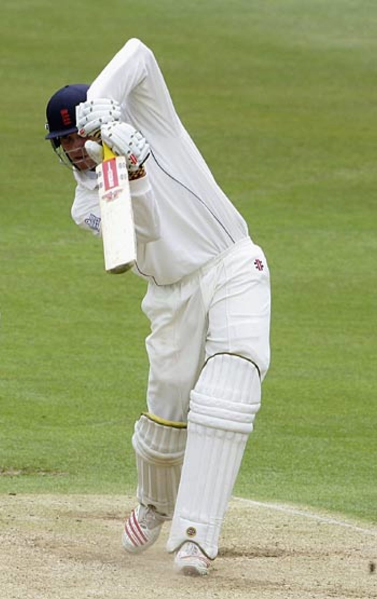 Alex Loudon drives during his stand with Chris Read | ESPNcricinfo.com