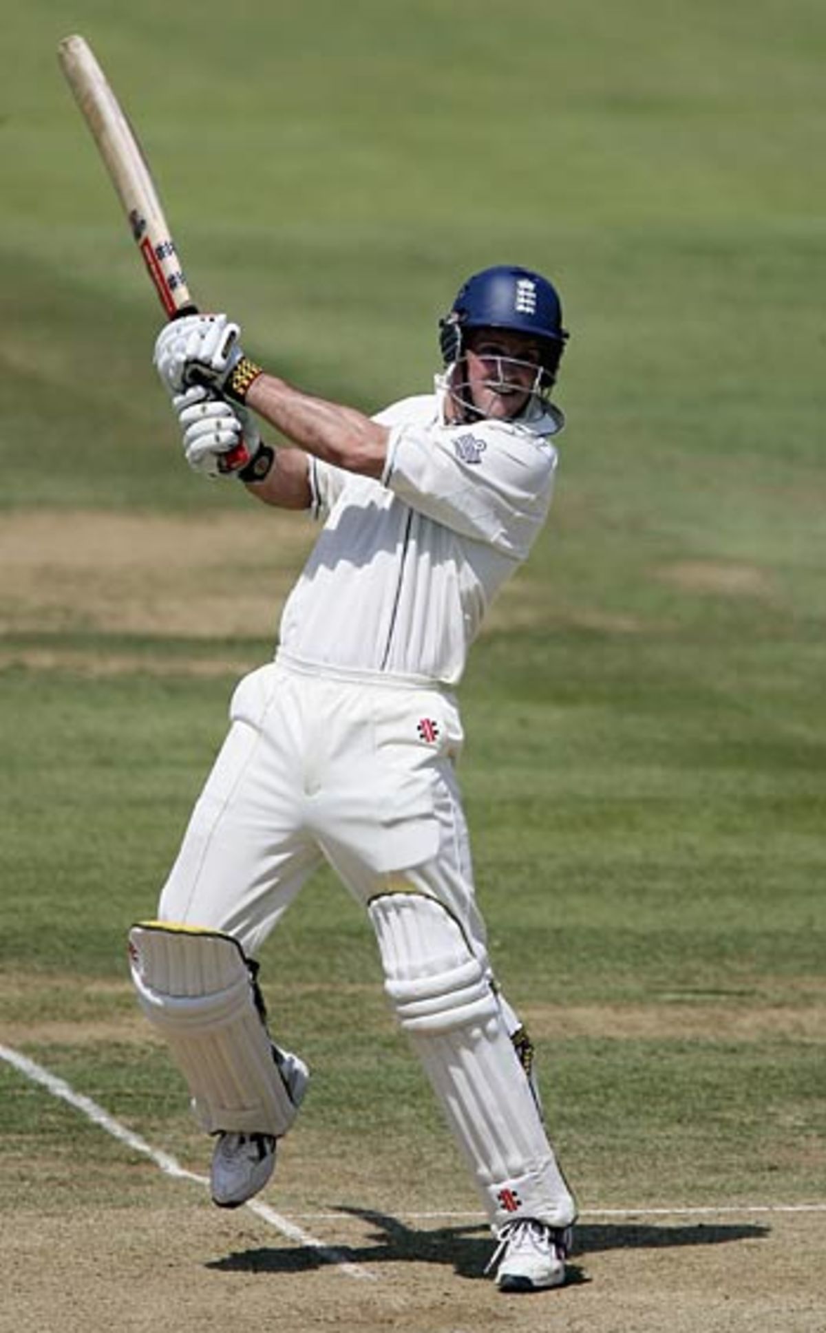 Mark Wagh celebrates his century | ESPNcricinfo.com