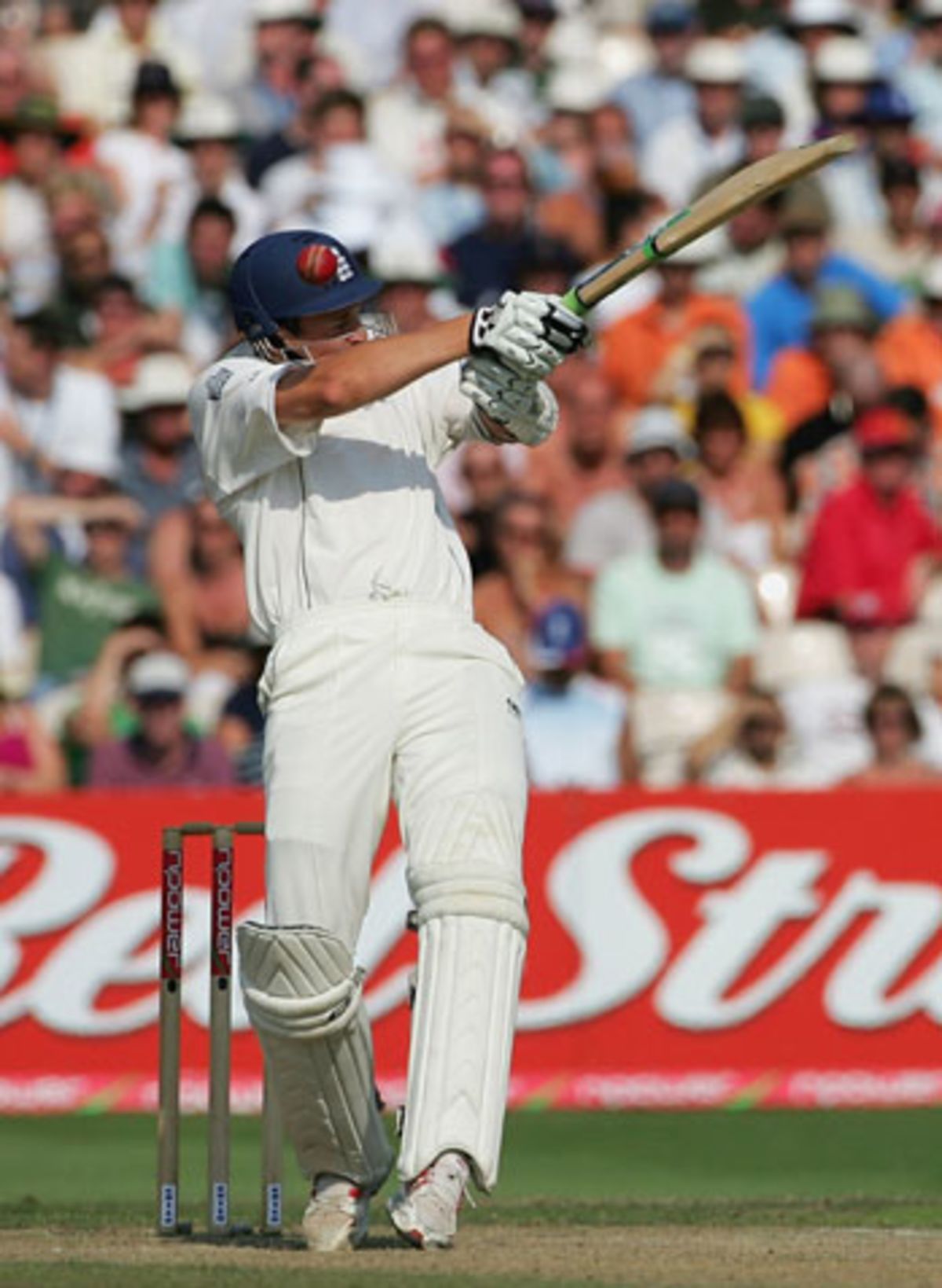 Steve Harmison wears one on the helmet badge | ESPNcricinfo.com