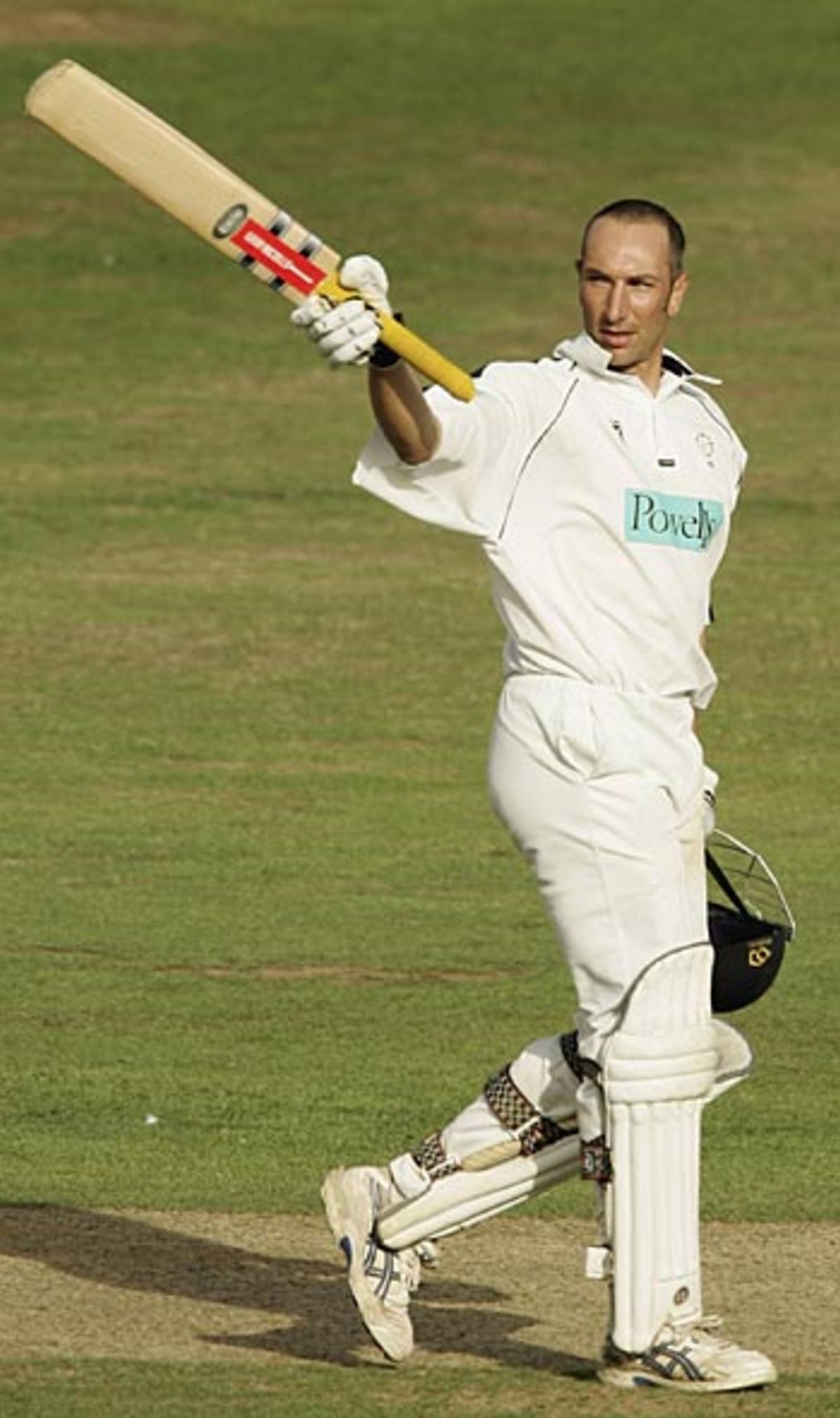 Nic Pothas celebrates his century | ESPNcricinfo.com