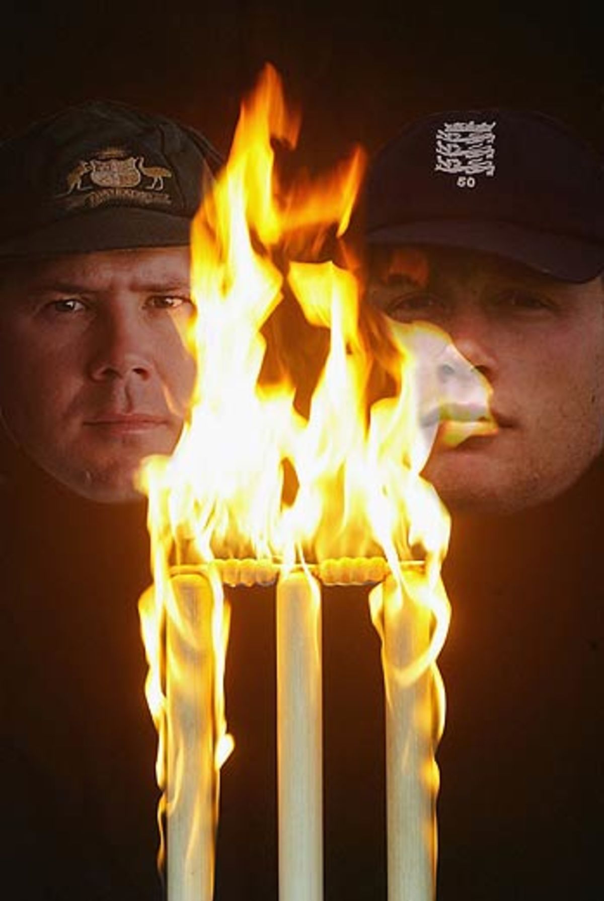 Alien v Predator ? Not quite, but something fierce as this Ashes ...