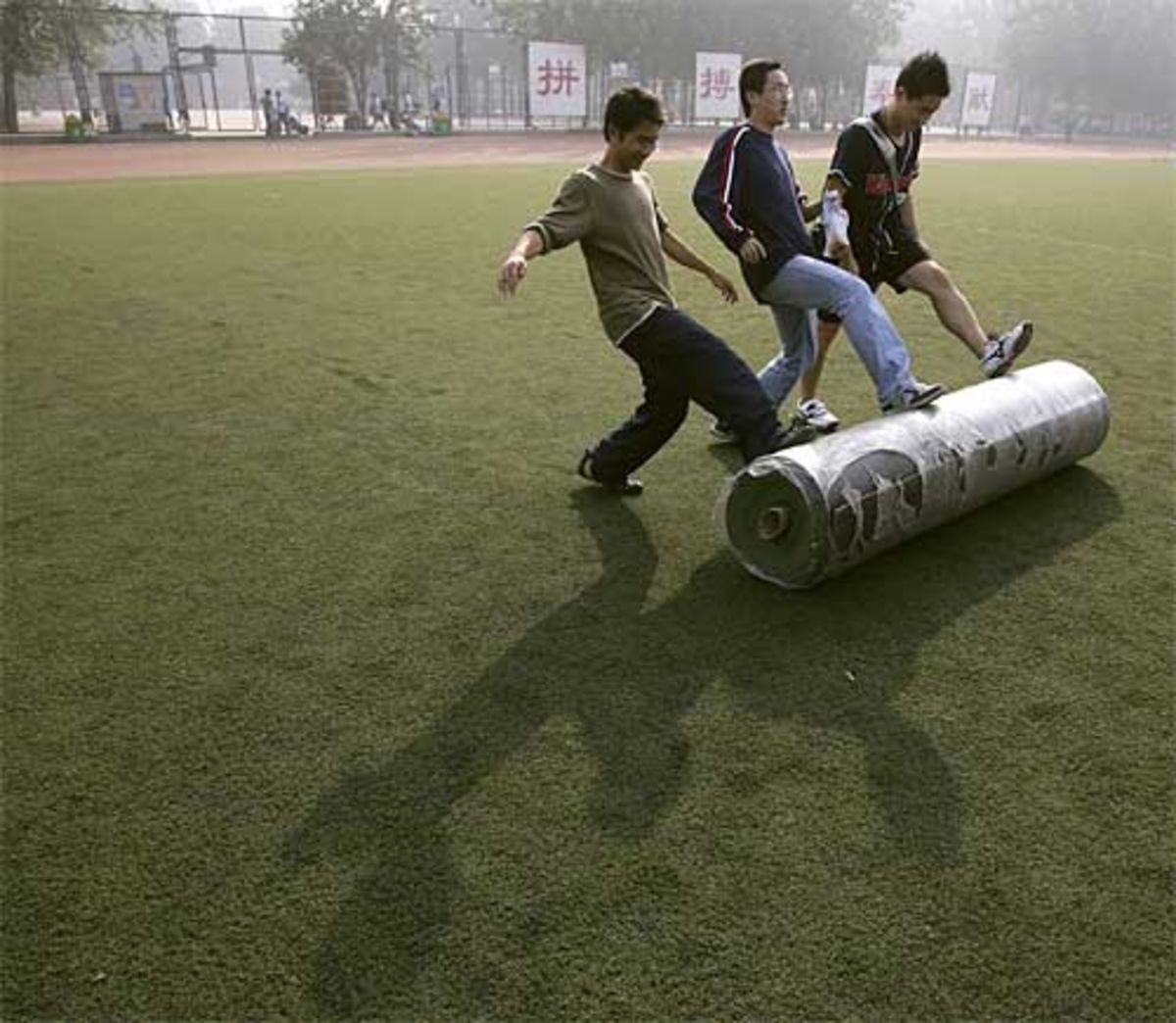 Robin Marlar watches MCC take on United Beijing during the London club ...