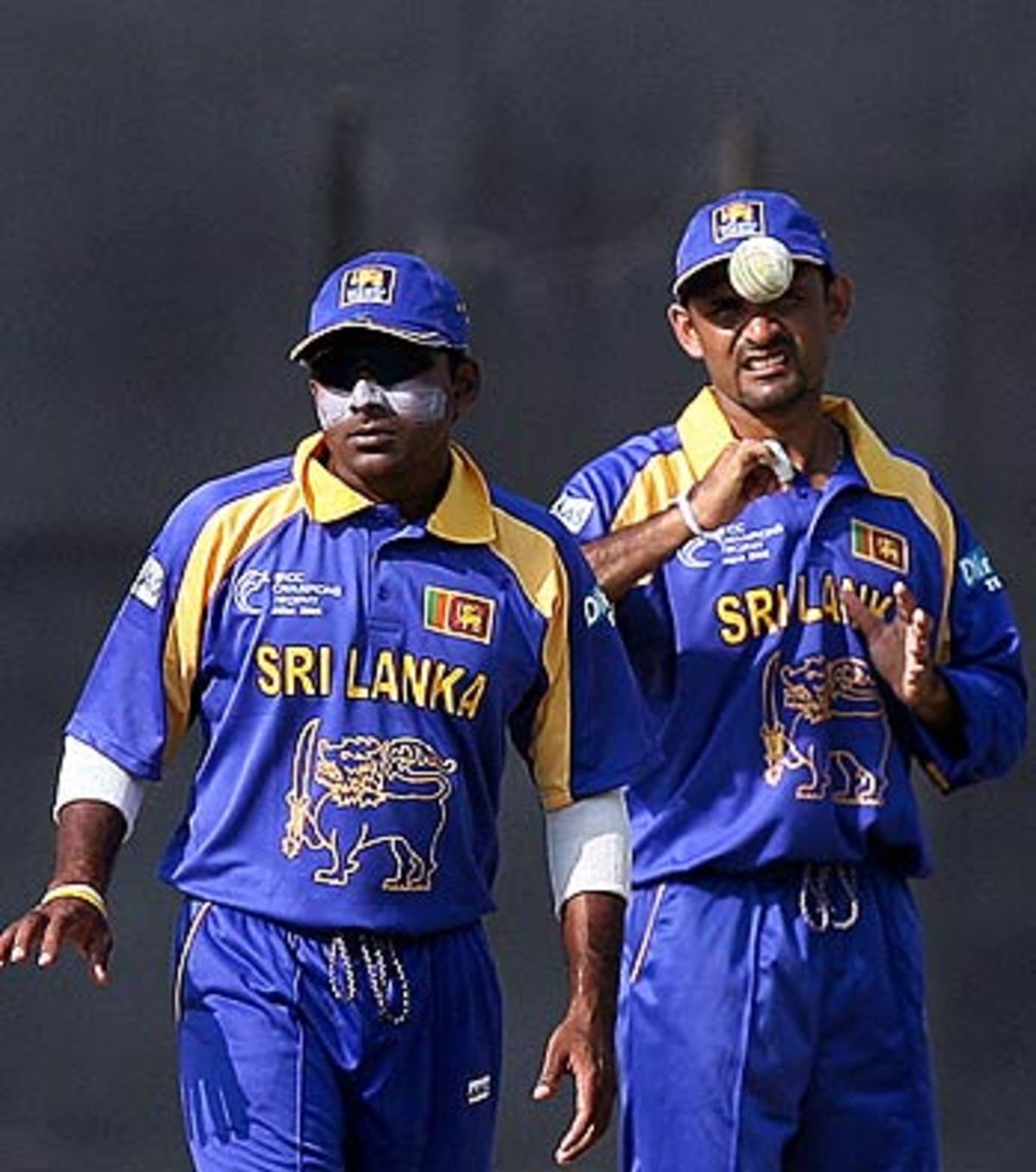 Marlon Samuels and Brian Lara at the Sabarmati Ashram | ESPNcricinfo.com