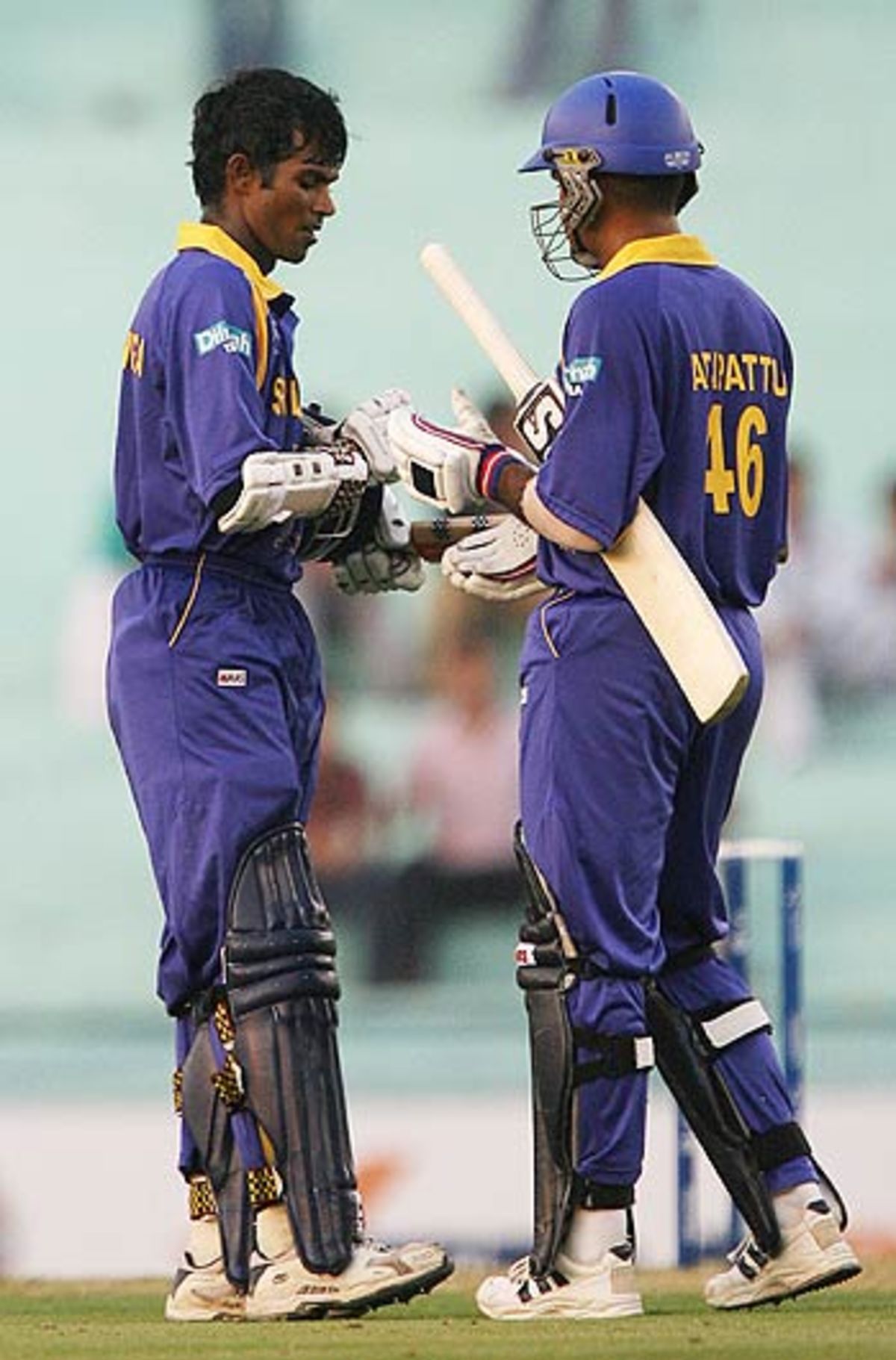 Upul Tharanga and Marvan Atapattu added 51 runs for the fourth wicket ...