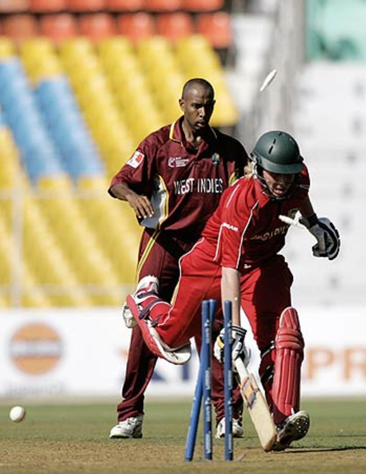 Piet Rinke isn't quick enough to beat the direct hit | ESPNcricinfo.com