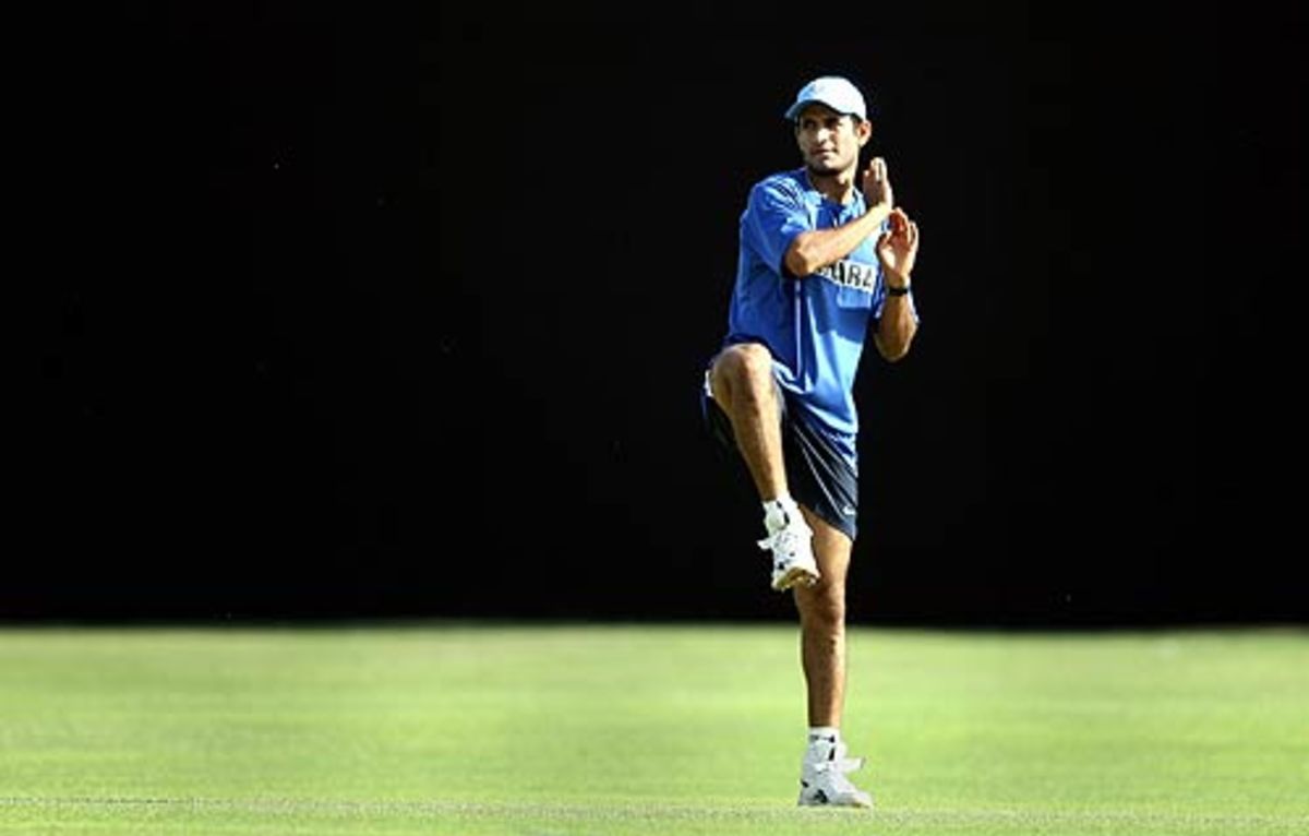 Irfan Pathan during a practice session | ESPNcricinfo.com