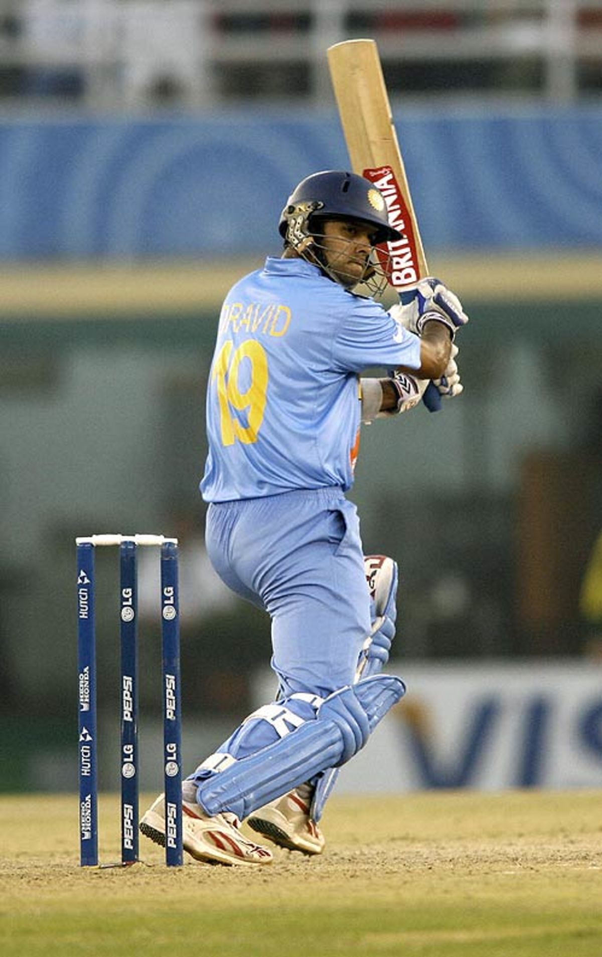 Rahul Dravid squeezes runs through the off side | ESPNcricinfo.com