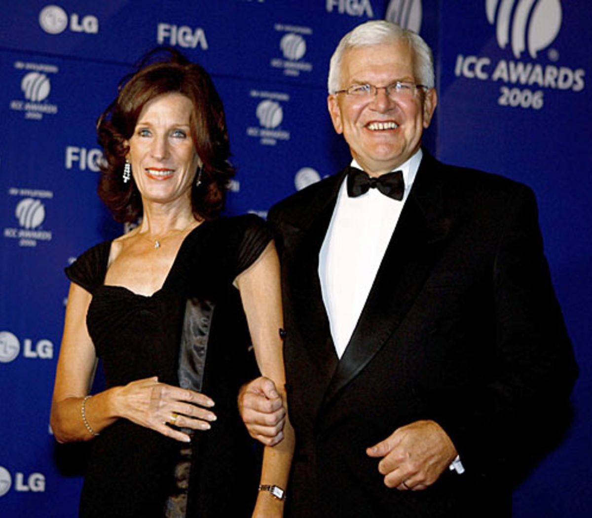 Malcolm and Alison Speed arrive at the ICC Awards | ESPNcricinfo.com