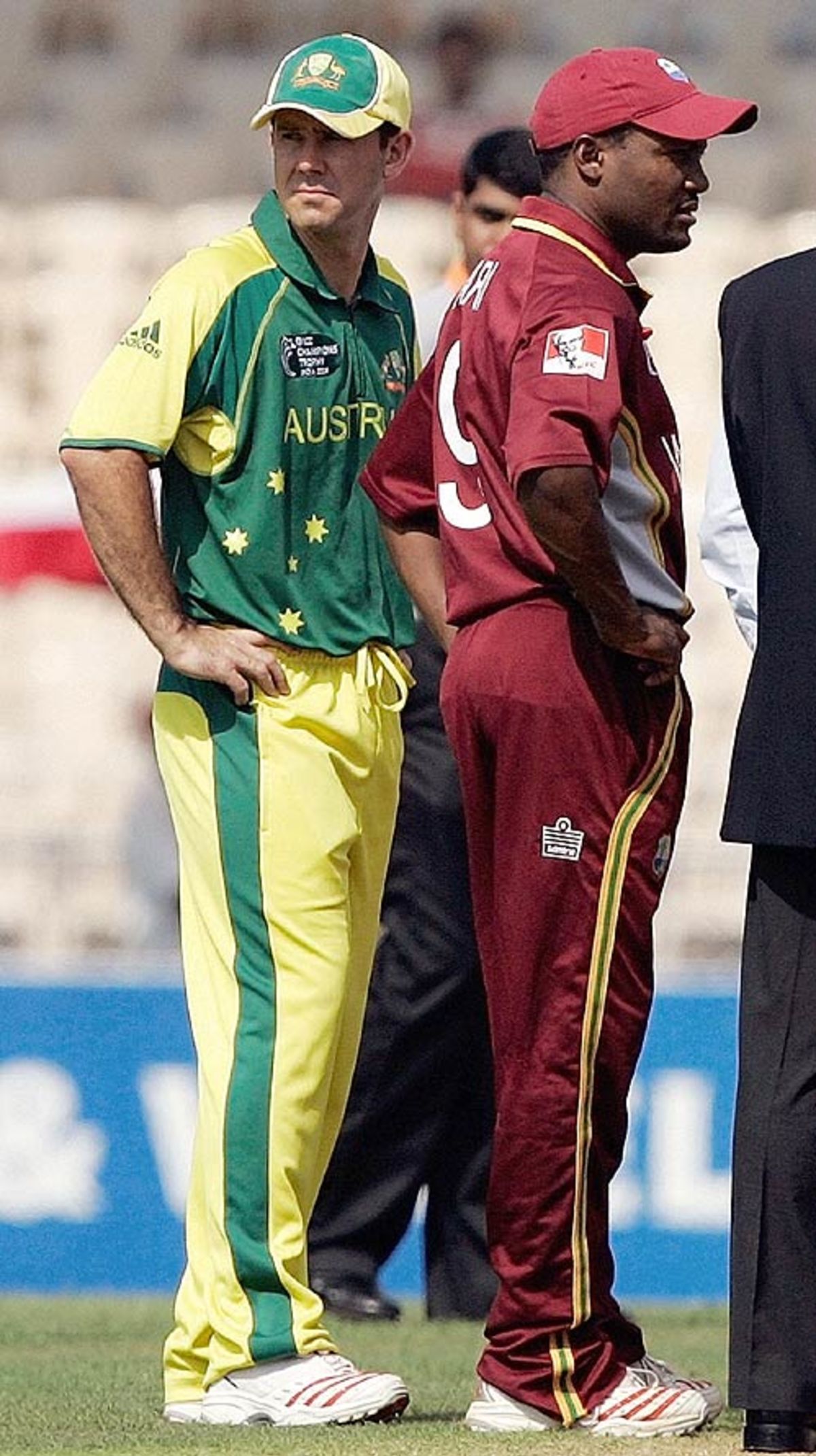 Brian Lara and Ricky Ponting at the toss | ESPNcricinfo.com