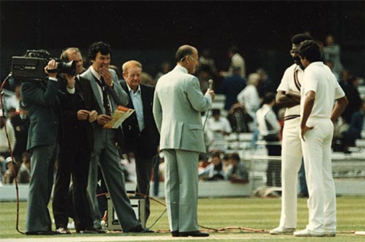 Players grab the stumps and make a dash as fans invade the pitch ...