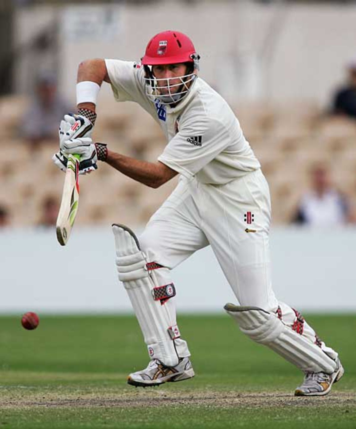 Matthew Elliott hit 55 before falling to Monty Panesar | ESPNcricinfo.com