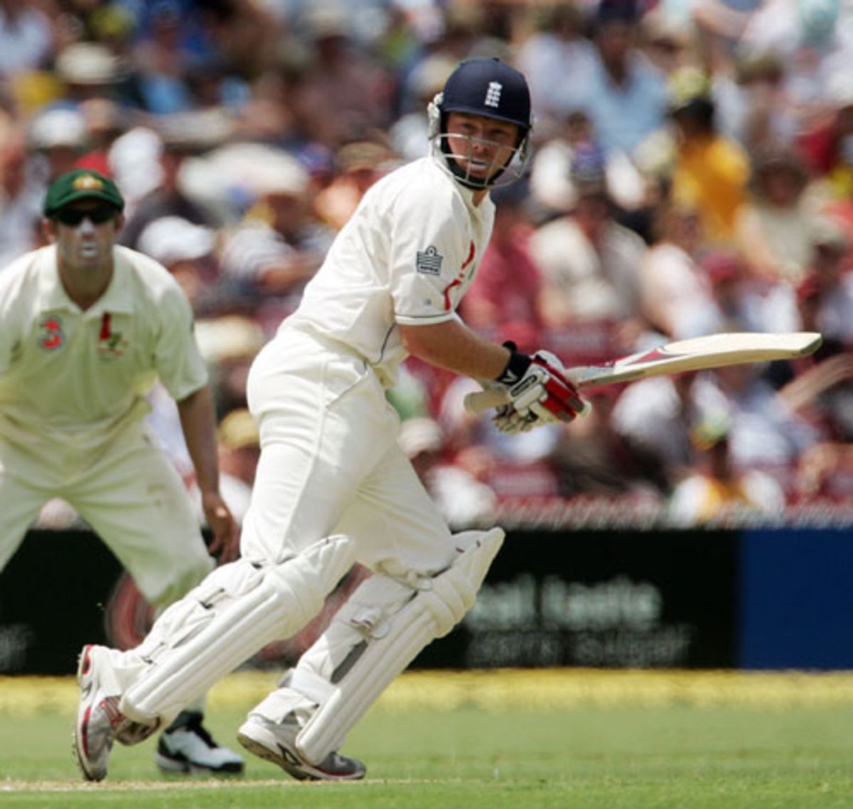 Stuart Clark appeals, Adam Gilchrist celebrates, Alastair Cook departs ...