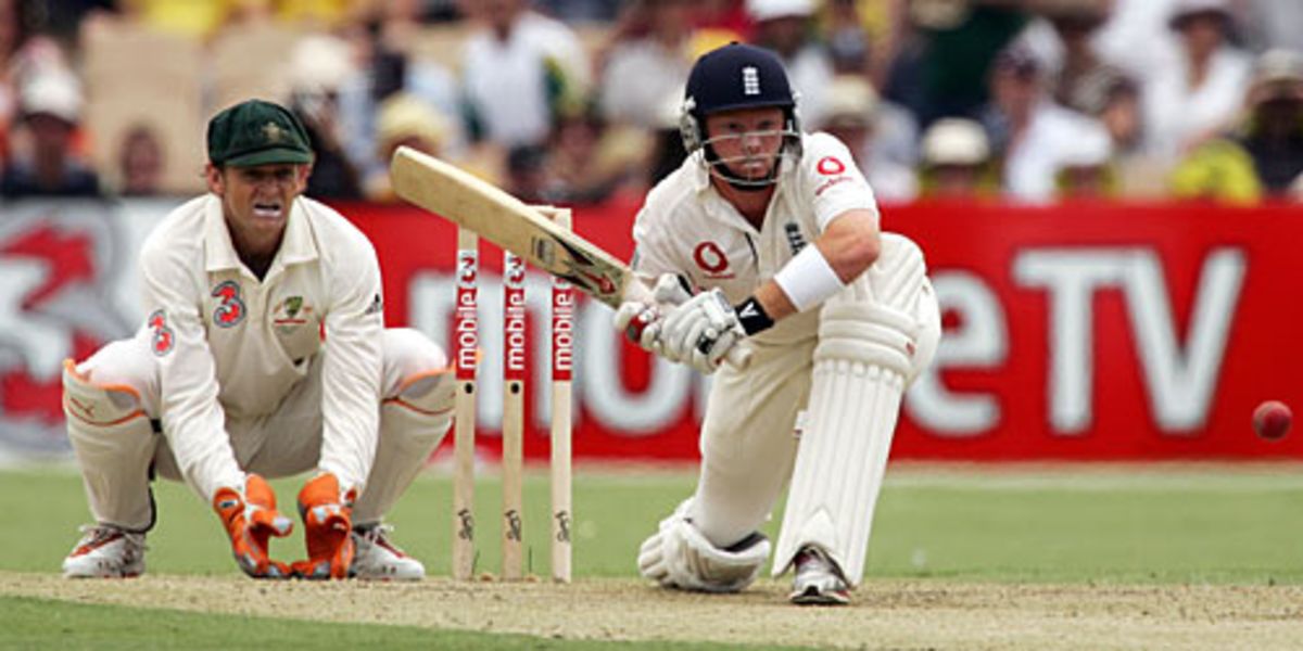 The crowd's attention is drawn away from the middle at Adelaide ...