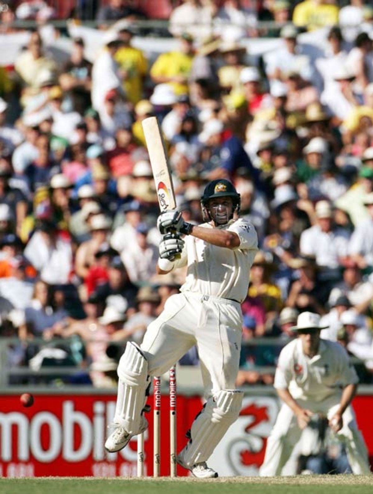 Paul Collingwood and Andrew Strauss leave the field after surviving ...