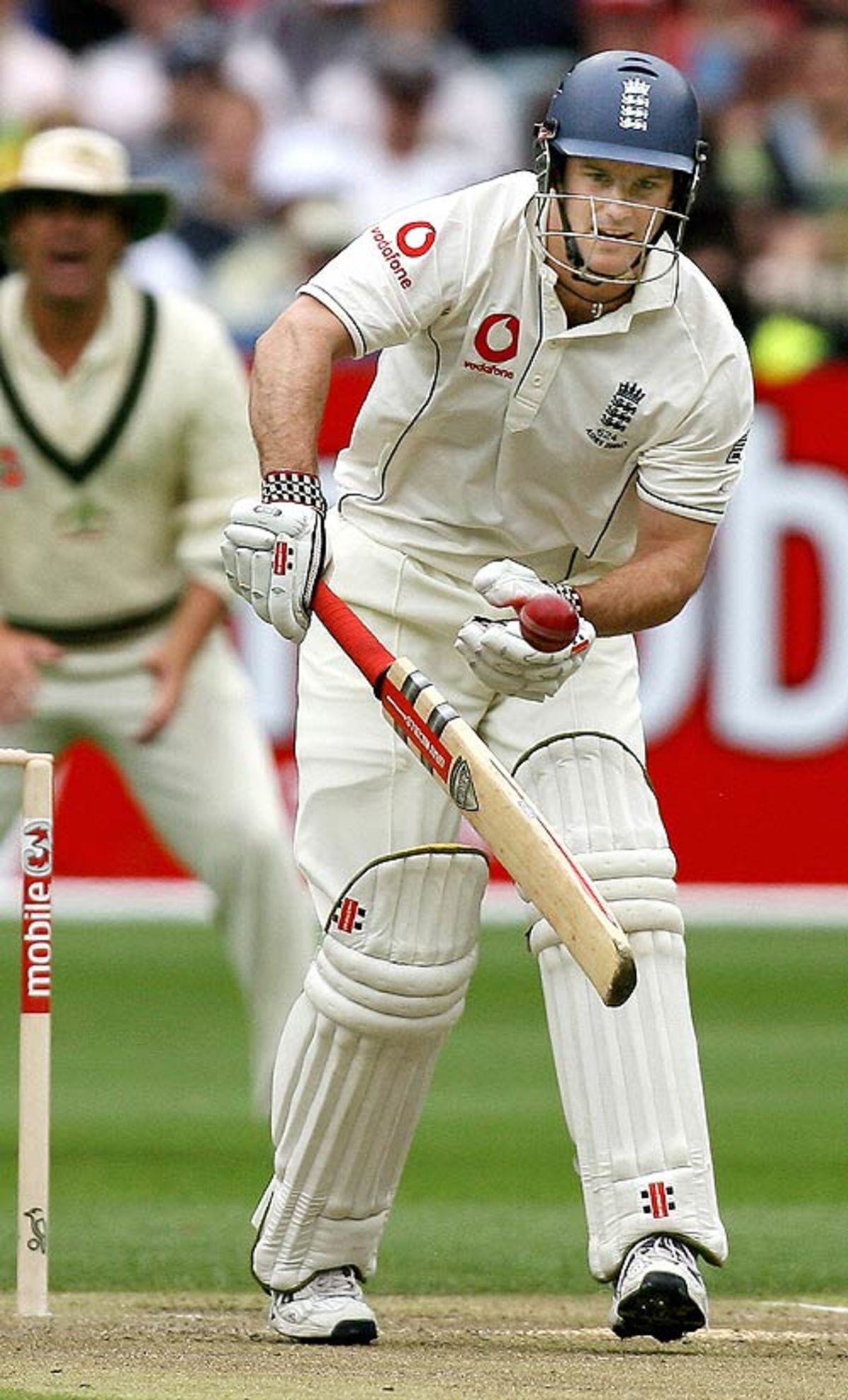 Andrew Flintoff claims Brett Lee caught behind first ball ...