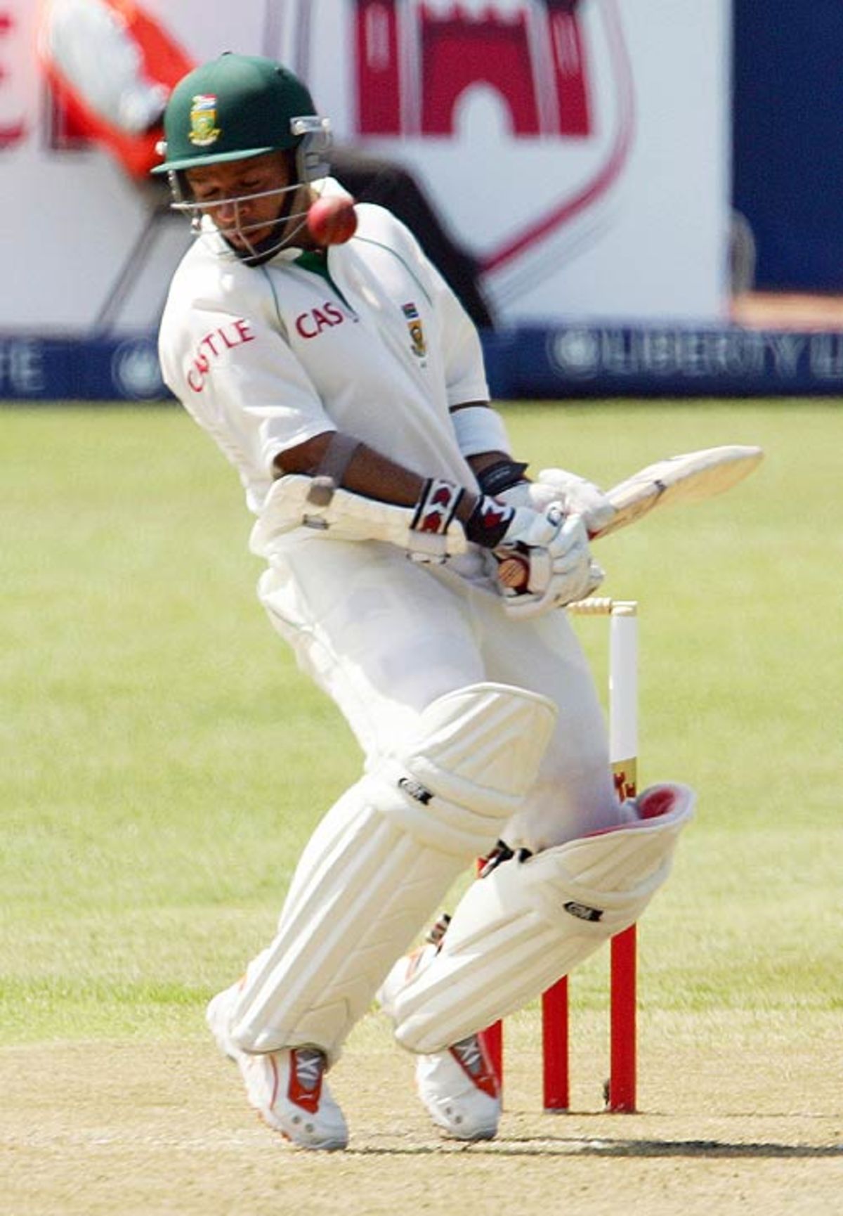 Ashwell Prince swerves out of the way of a short ball | ESPNcricinfo.com