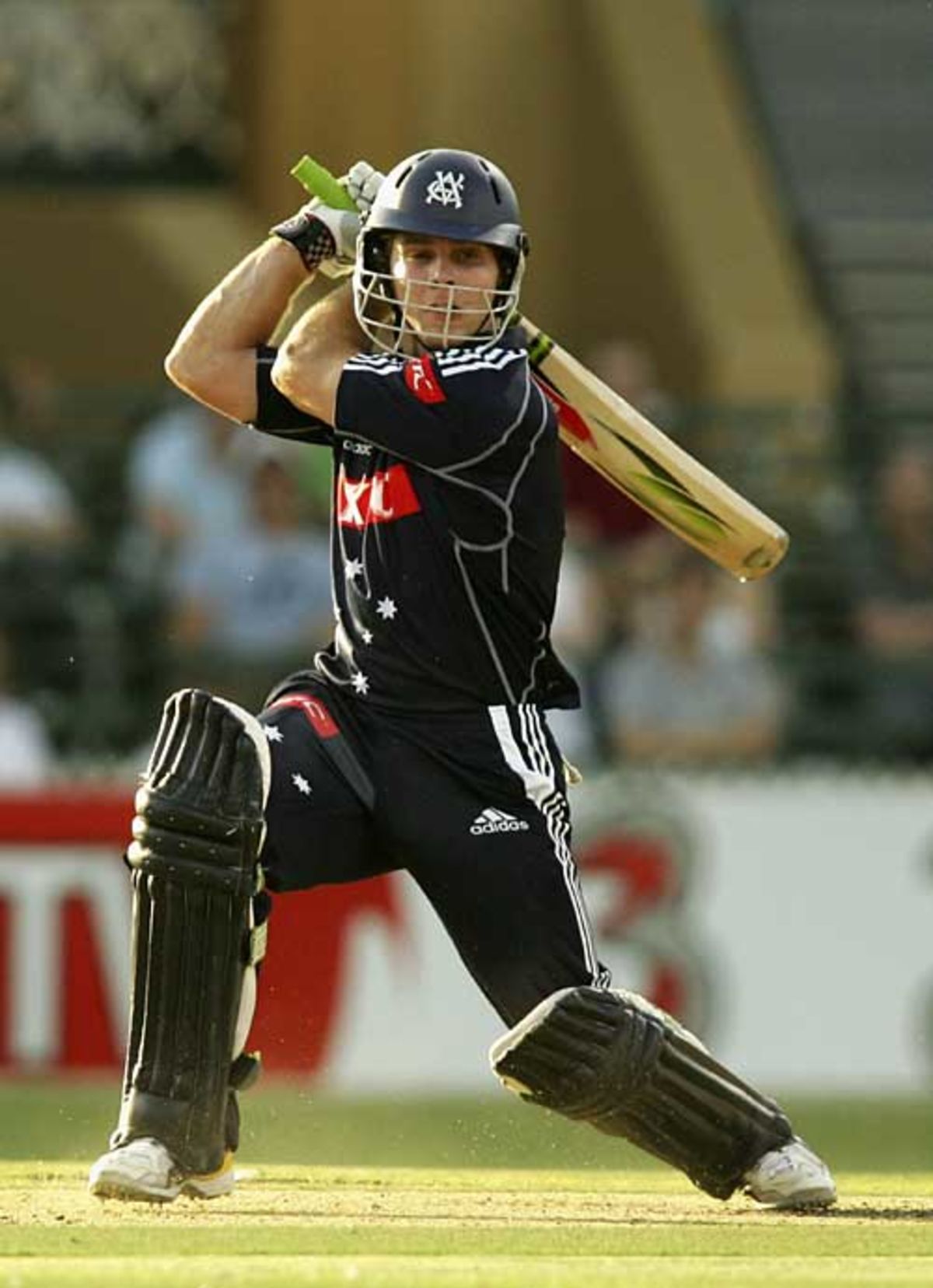 Travis Birt hits out during his 34 | ESPNcricinfo.com