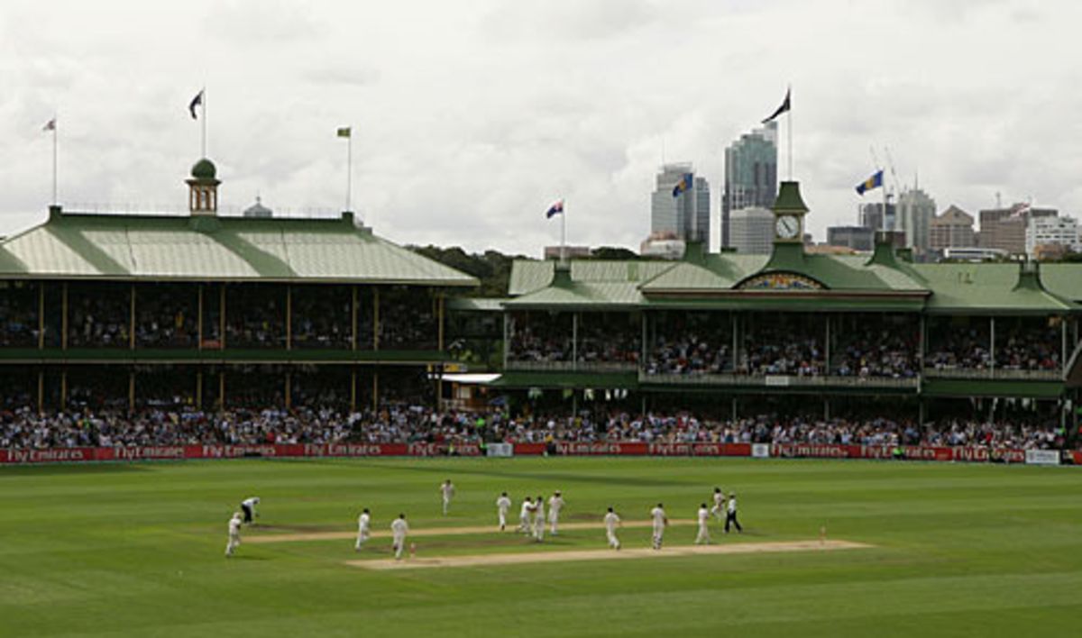 A general view of the SCG during the 5th Test between Australia and ...