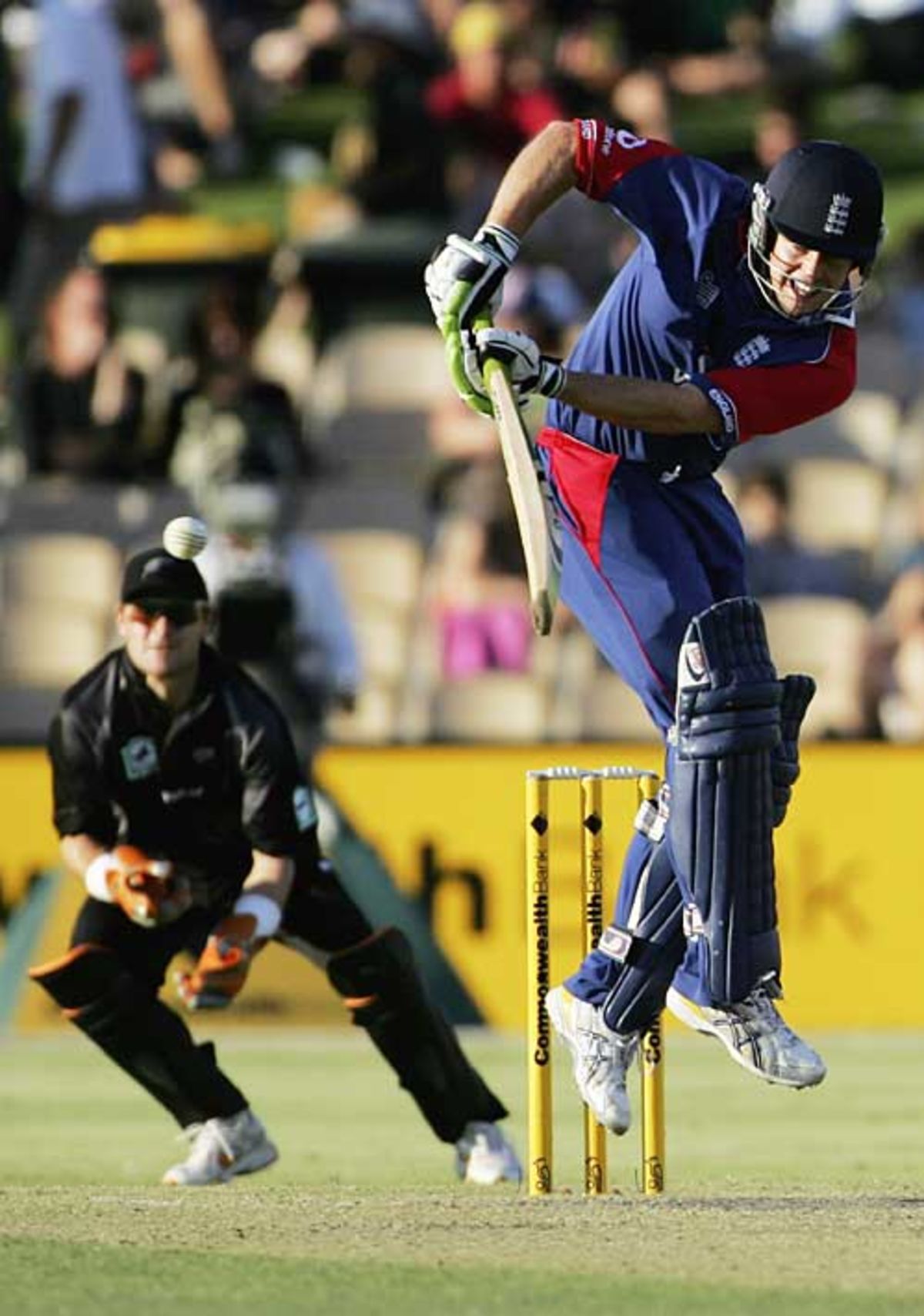 Ed Joyce launches into a pull | ESPNcricinfo.com
