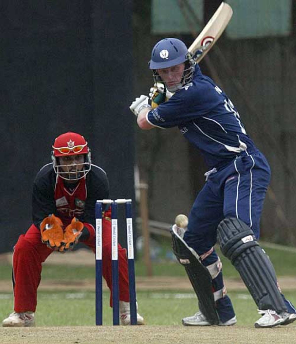 Rahul Dravid holds the trophy aloft after taking the series 3-1 ...