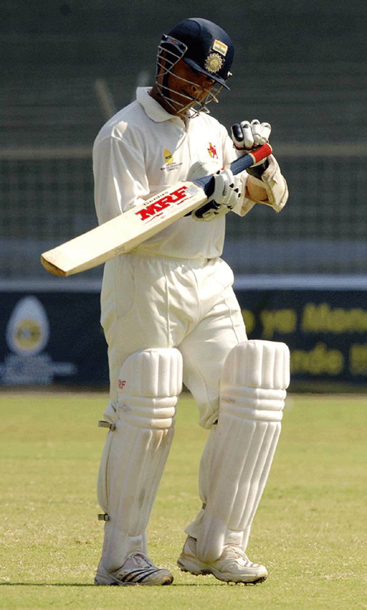 Sachin Tendulkar pushes one to leg | ESPNcricinfo.com