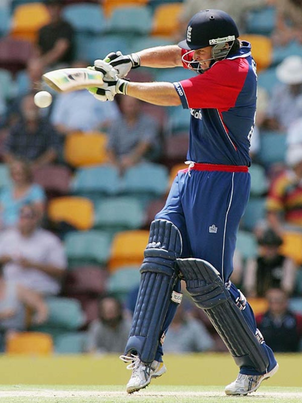 Ed Joyce climbs into a pull shot | ESPNcricinfo.com