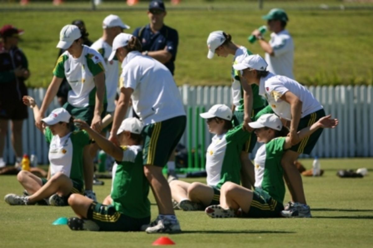 The Commonwealth Bank Southern Stars train at Allan Border Field in ...