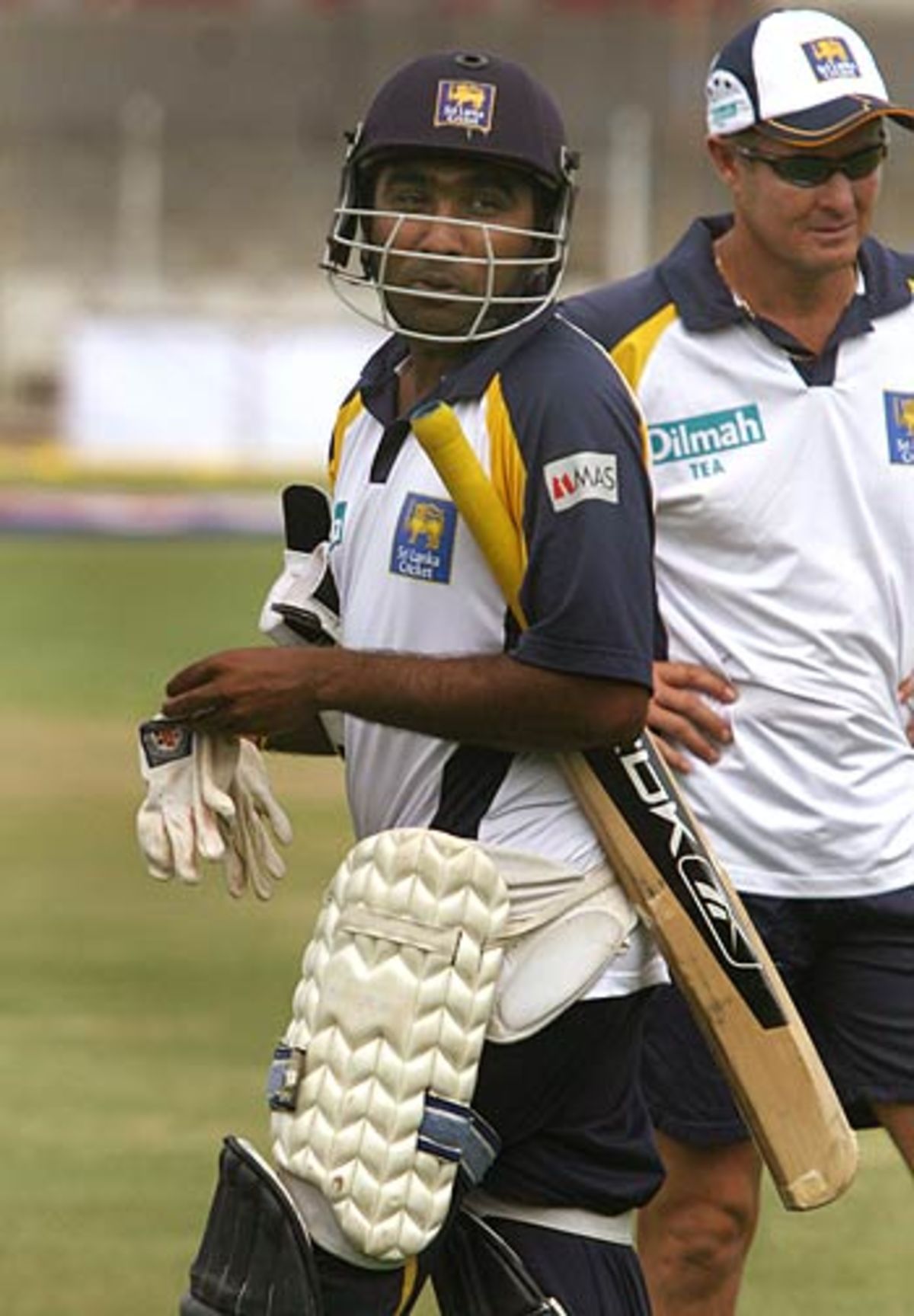 Mahela Jayawardene finishes a session at the nets | ESPNcricinfo.com