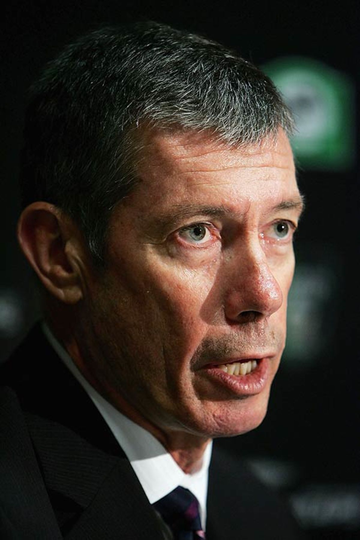 John Buchanan speaks to the media after Australia arrive in New Zealand ...