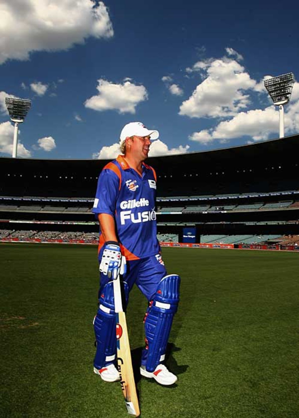 AFL's Bryan Strauchan does his best Shane Warne impression ...