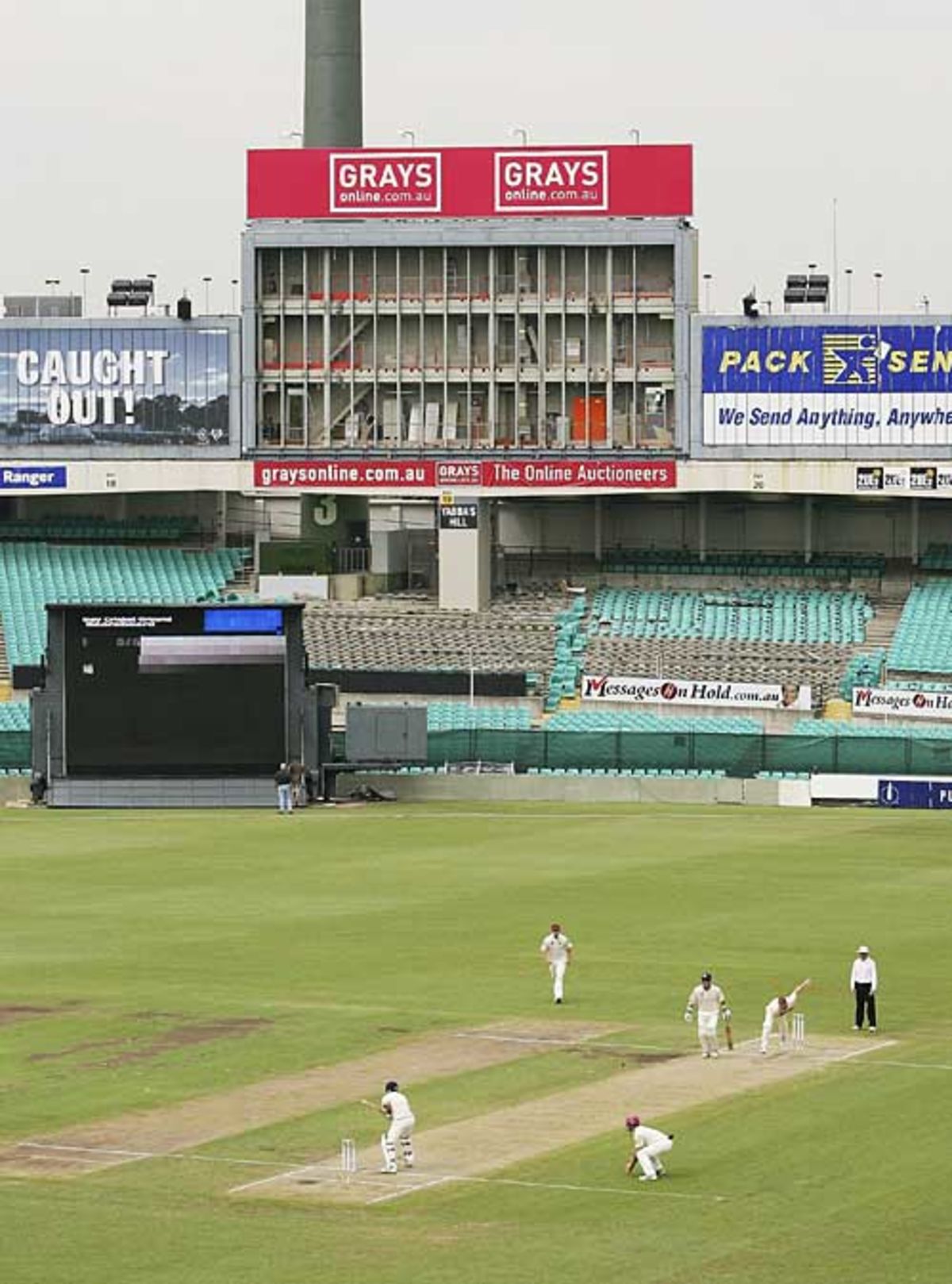 The SCG was a building site as New South Wales piled on the runs ...
