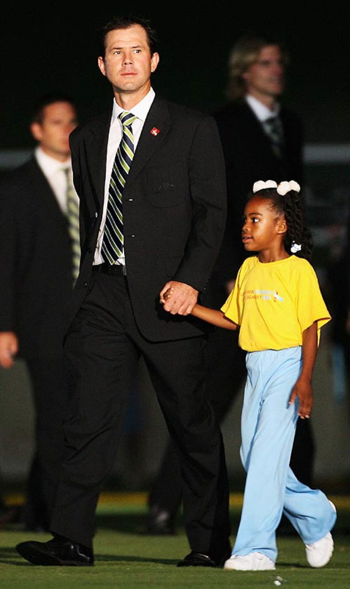 Ricky Ponting leads his side at the opening ceremony | ESPNcricinfo.com