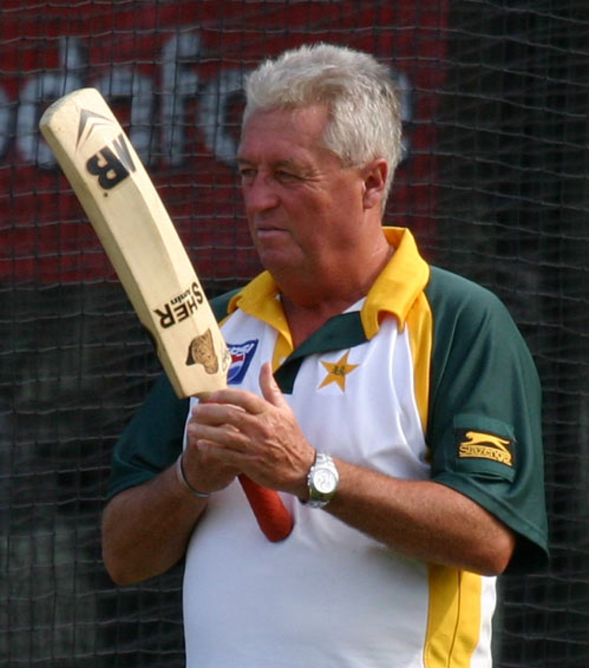 Bob Woolmer prepares for a net session | ESPNcricinfo.com