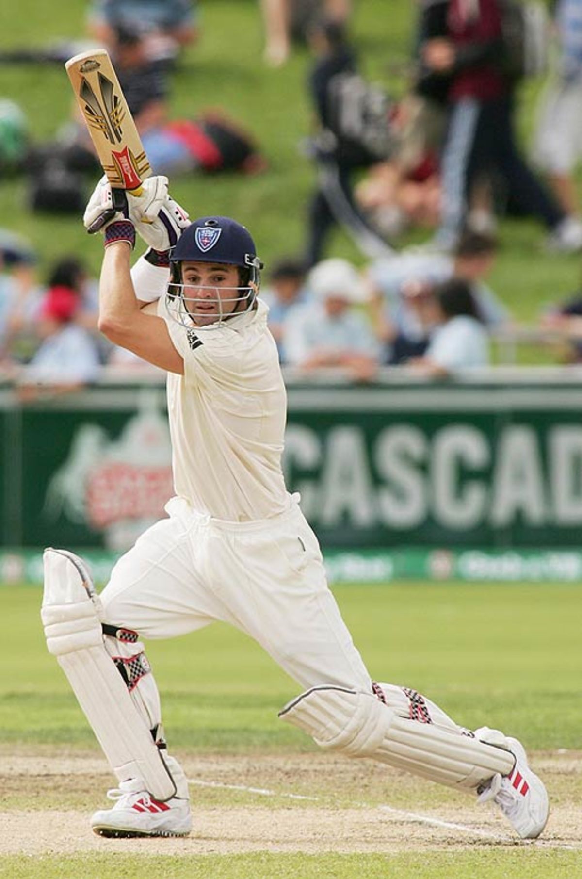 Ed Cowan drives confidently before falling for 17 | ESPNcricinfo.com