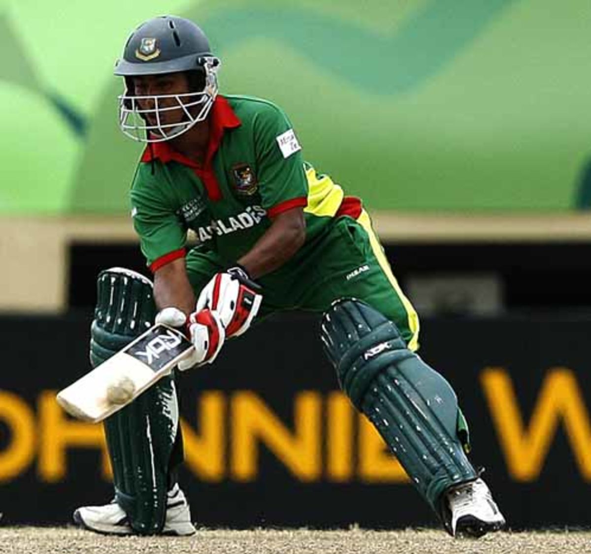 Mohammad Ashraful hooks during his entertaining knock of 87 ...