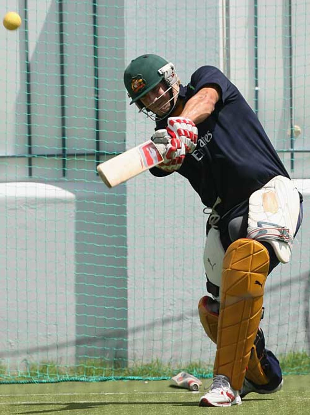 Chaminda Vaas and Kumar Sangakkara celebrate the dismissal of Peter ...