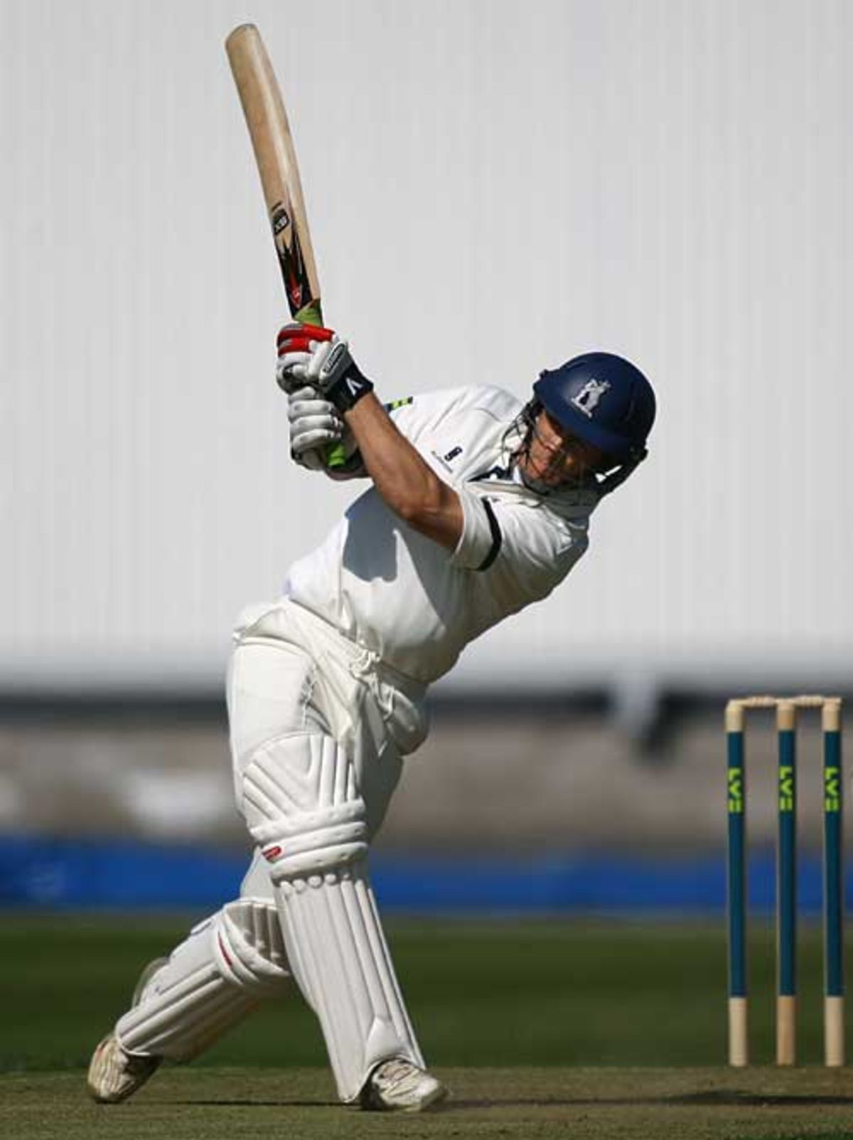 James Troughton lofts down the ground during his century | ESPNcricinfo.com