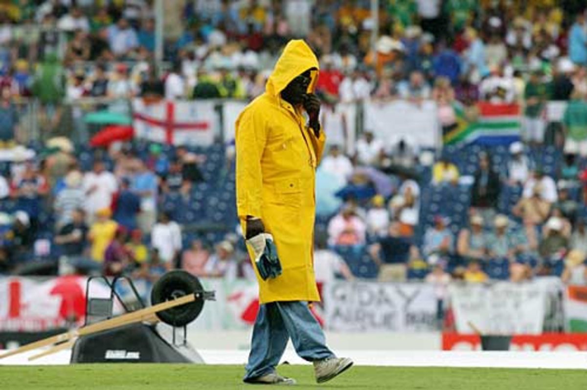 The World Cup trophy glimmers ahead of the final in Barbados ...