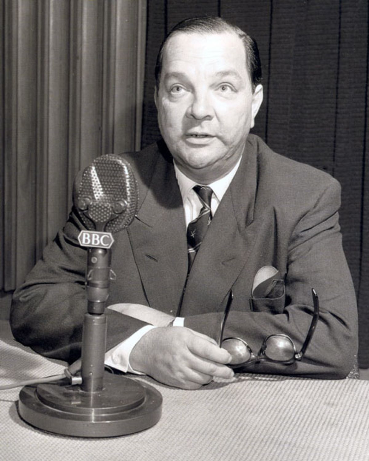 Ken Ablack in a posed BBC publicity shot | ESPNcricinfo.com