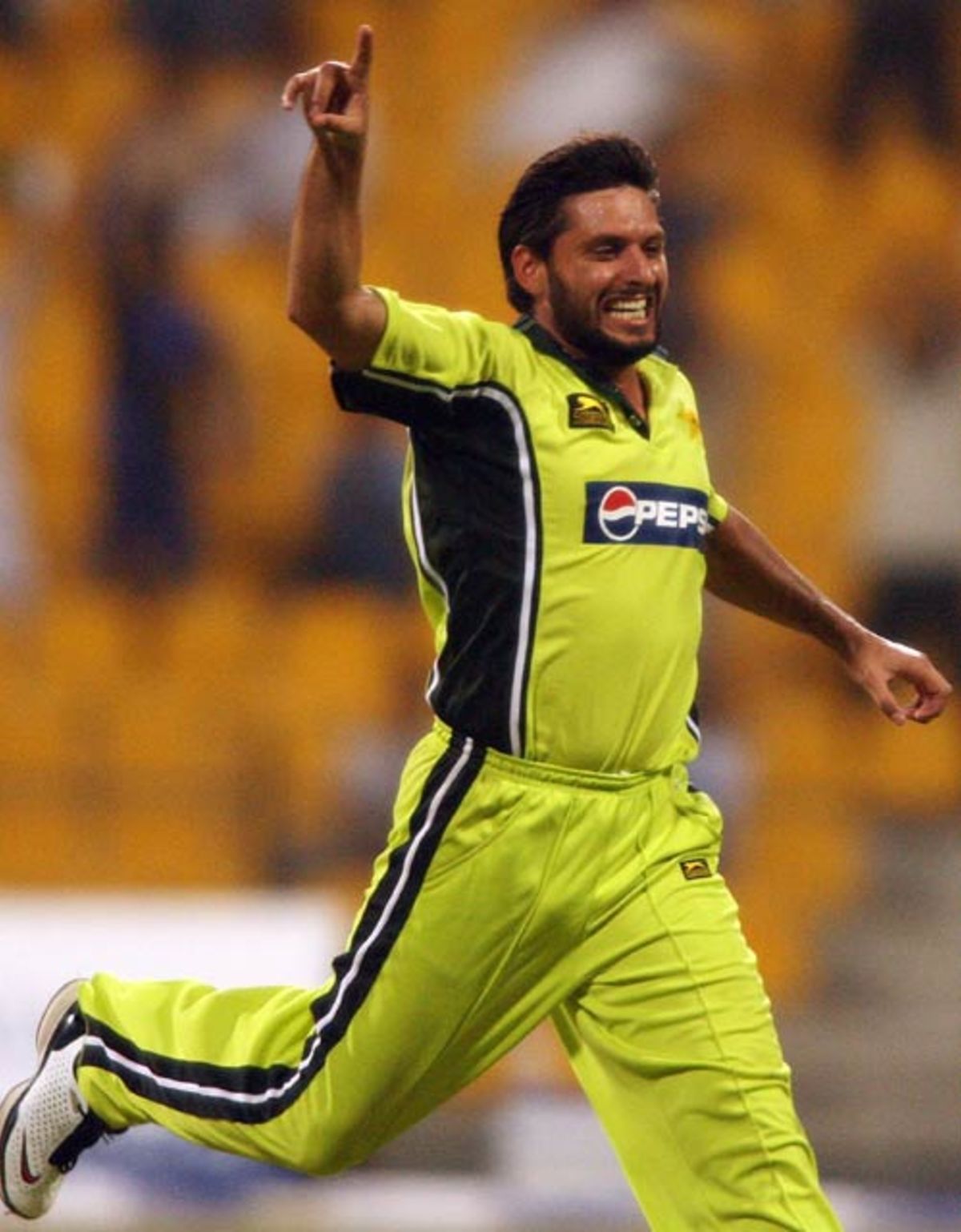 Shahid Afridi celebrates another wicket | ESPNcricinfo.com
