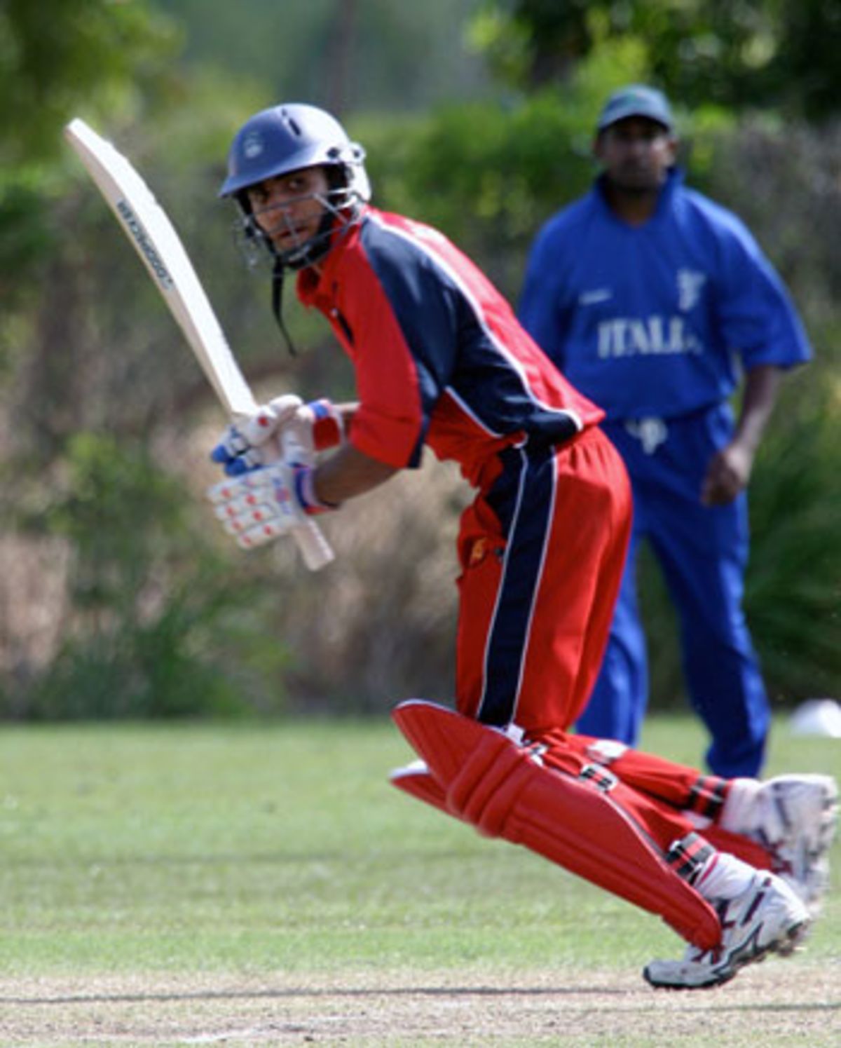 Zain Abbas scored an excellent half-century in Hong Kong's WCL warm-up ...