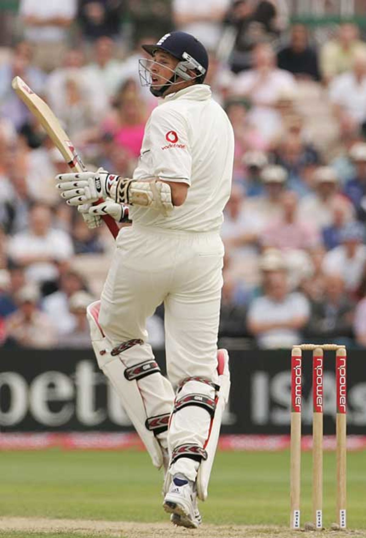 Steve Harmison manages to work the ball down to fine leg | ESPNcricinfo.com