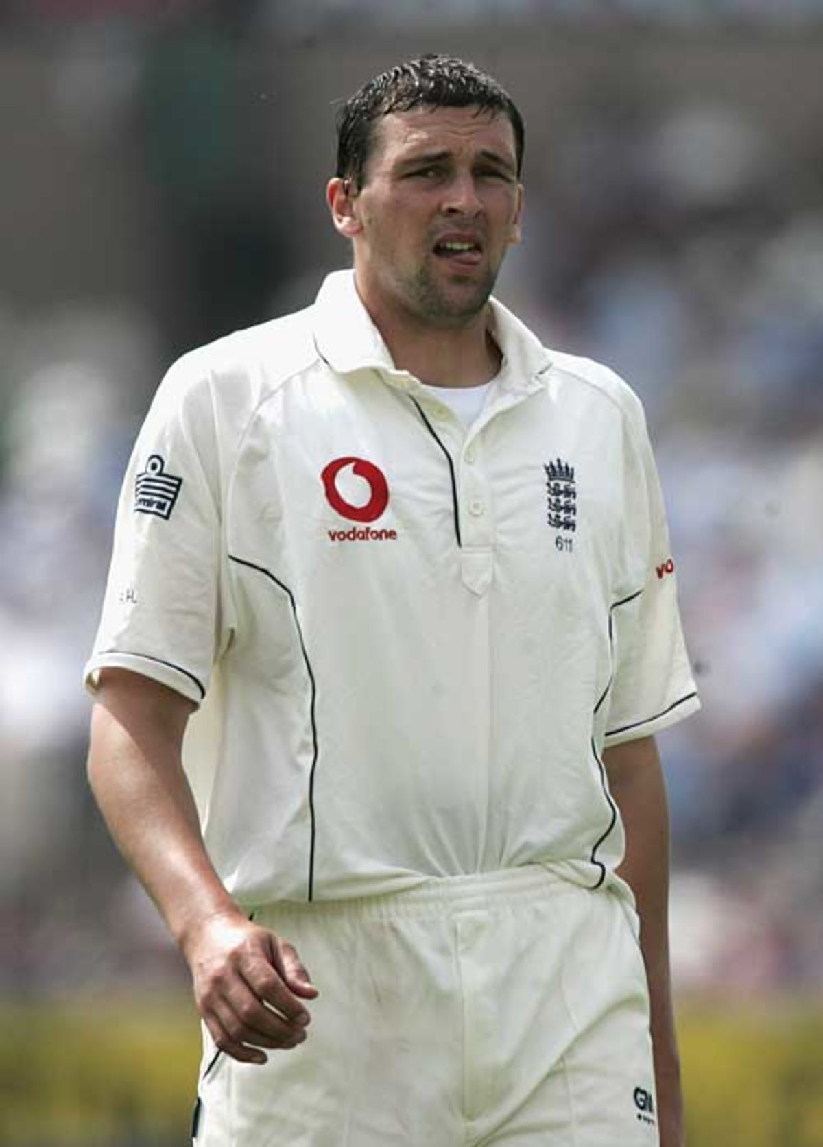 Steve Harmison again struggled with his line | ESPNcricinfo.com
